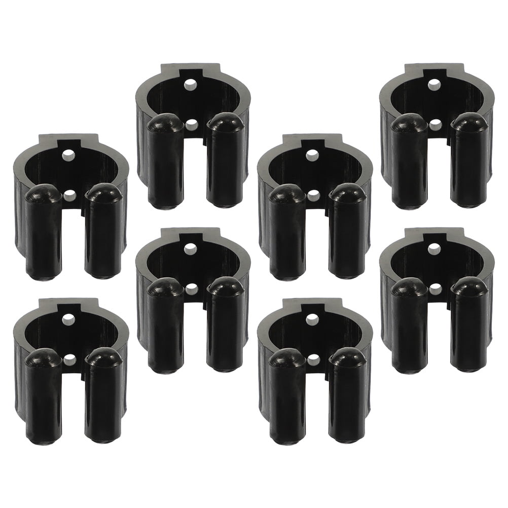 8pcs Wall Pole Holder Fishing Rod Wall Holder Fishing Pole Clamp Wall ...