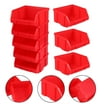 Box Storage Bin Parts Stacking Bins Organizer Stackable Plastic Shelf ...
