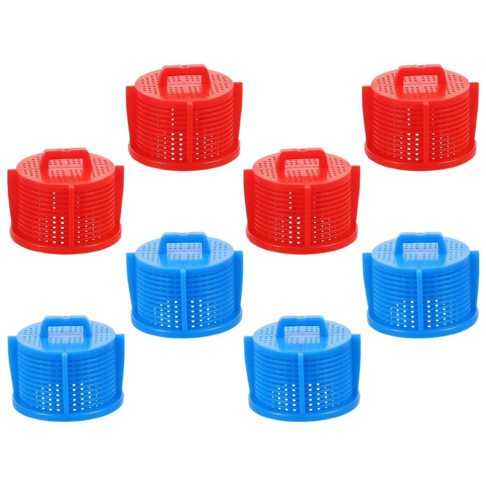 8pcs Water Inlet Valve Filter Screen Replacements Plastic Inlet ...