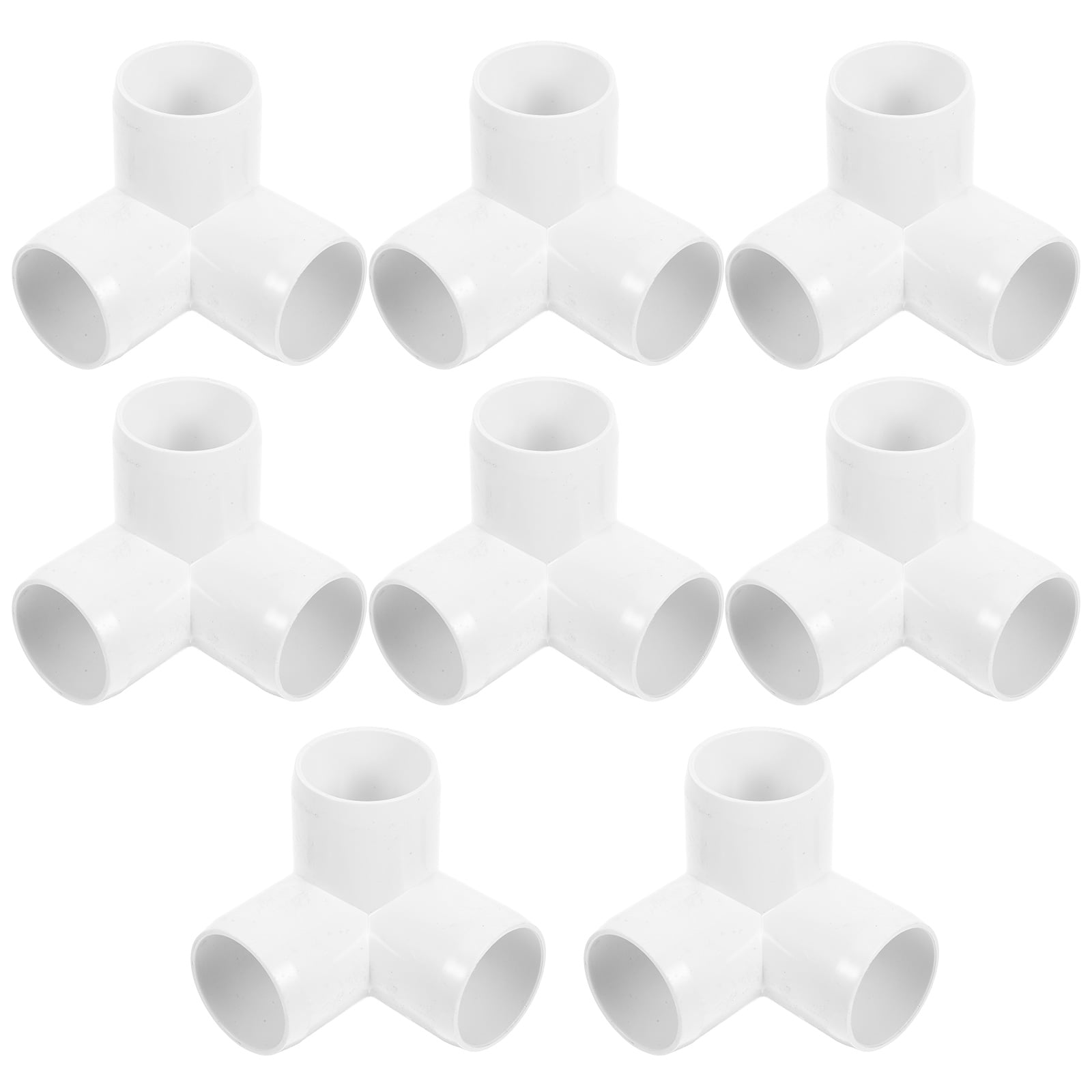 8pcs White PVC Pipe Elbow Fitting for Paddle Simple Usage Good ...