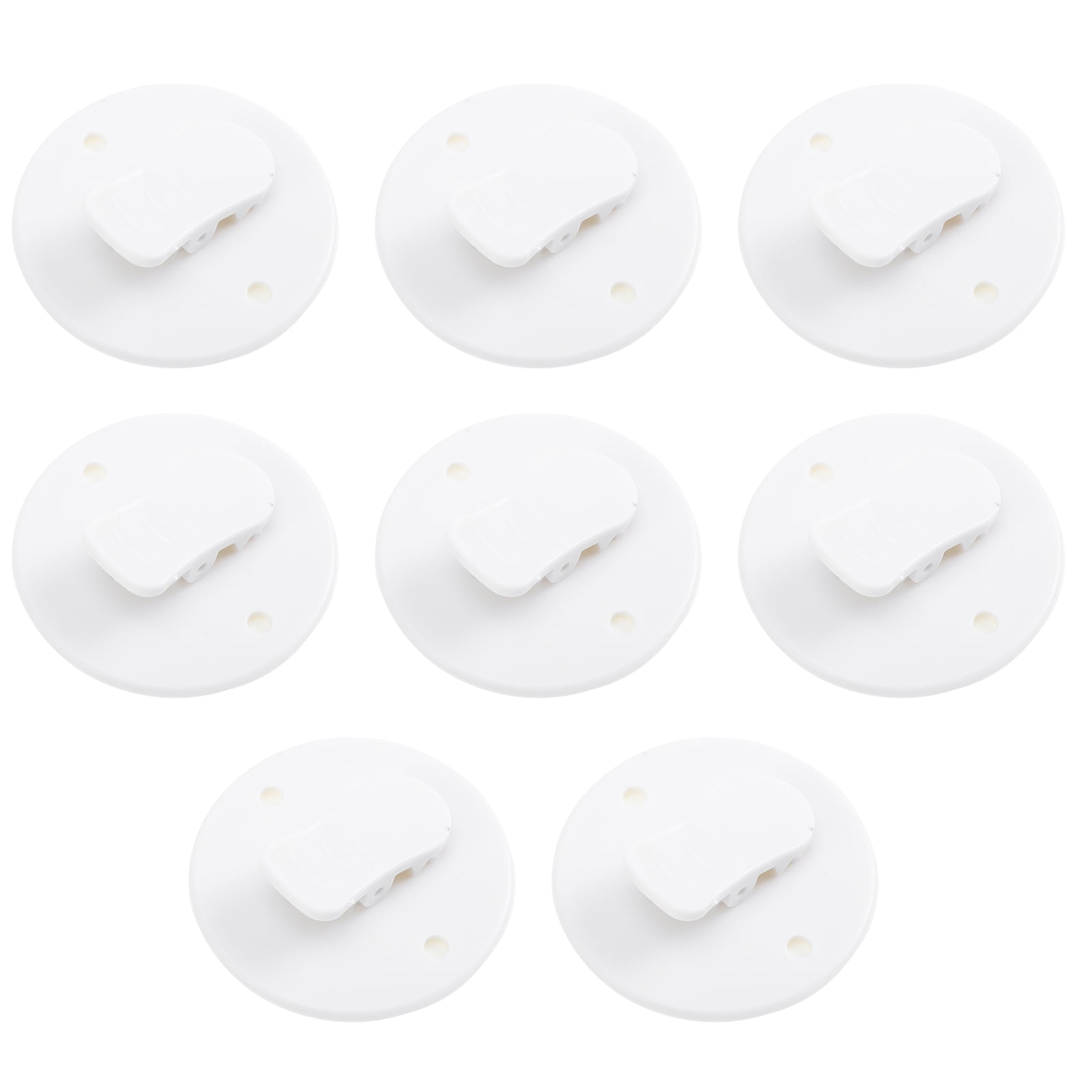 8pcs Windproof Shower Curtain Clips Protect from Splashes Guard Set ...