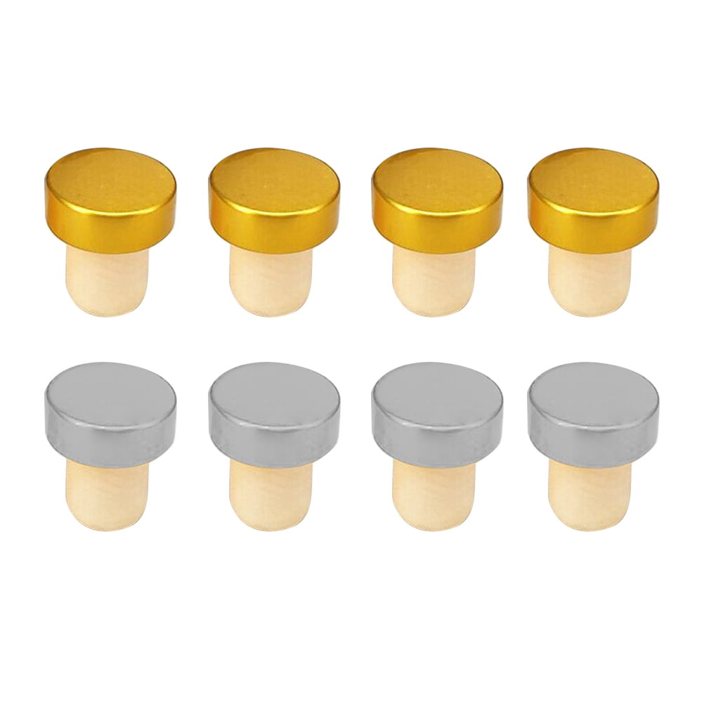 8pcs Wine Bottle Stoppers Beer T-plug Cork Plug Stopper Kitchen Bar ...