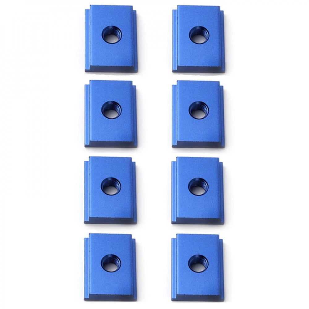 8pcs Workbench M6/M8 T Slot Nut Bolts T-track Slider Aluminum Alloy 30/ ...