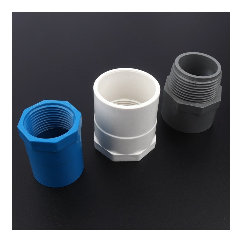 8pcs/lot 50-75mm To 1.5-2.5 Inch Female/Male Thread PVC Connector ...