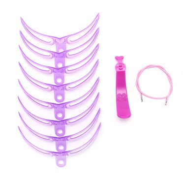 BESTOPE Eyebrow Shaping Tools, Reusable Stencil & Shaper Kit with Strap ...