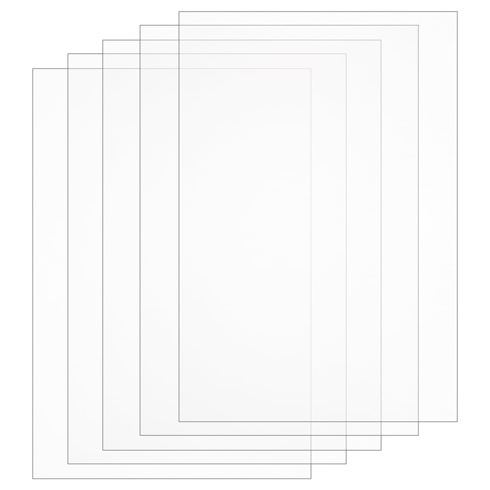 8sheets 8 Sheets A4 Clear PVC Flexible Plastic Board sheet Ideal for ...