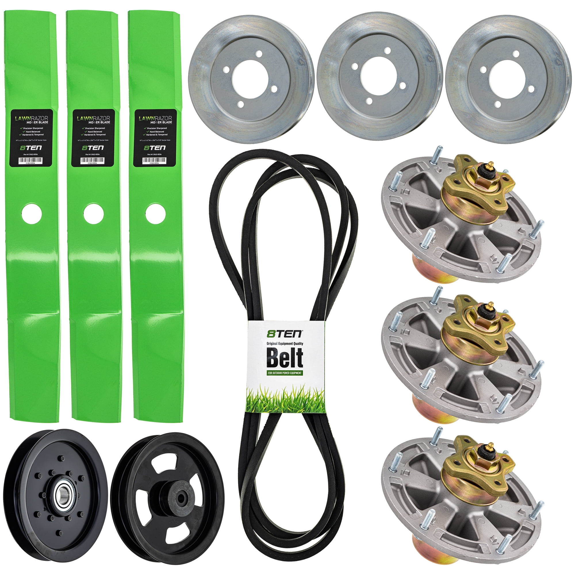 8ten Deck Rebuild Kit for John Deere Ztrak Z920A 54-inch M136195 ...
