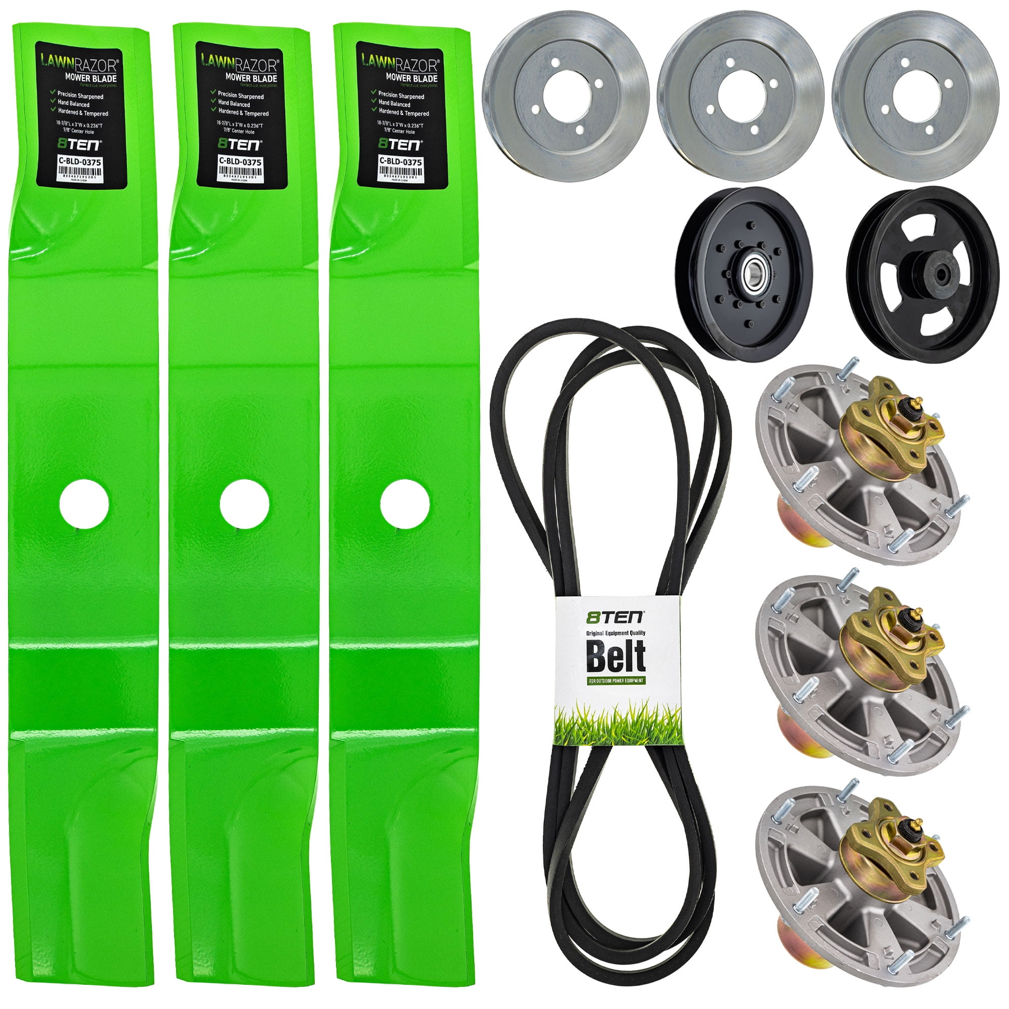 8ten Deck Rebuild Kit for John Deere Ztrak Z925A 54-inch TCU30317 TCA17517 MK1013960 - Walmart.com