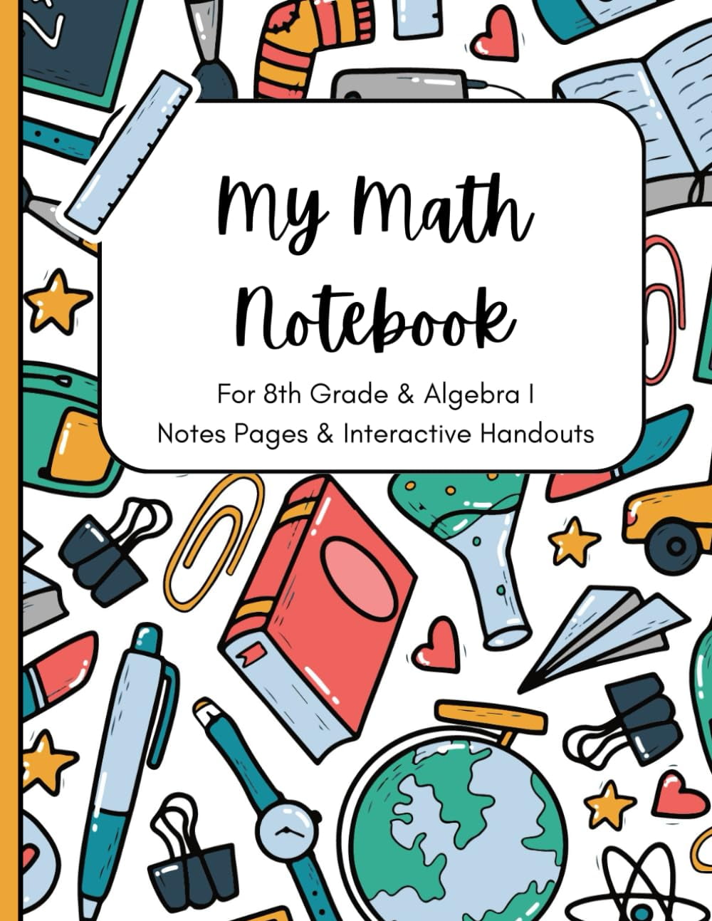 8th Grade & Algebra Math Activity Notebook - Walmart.com