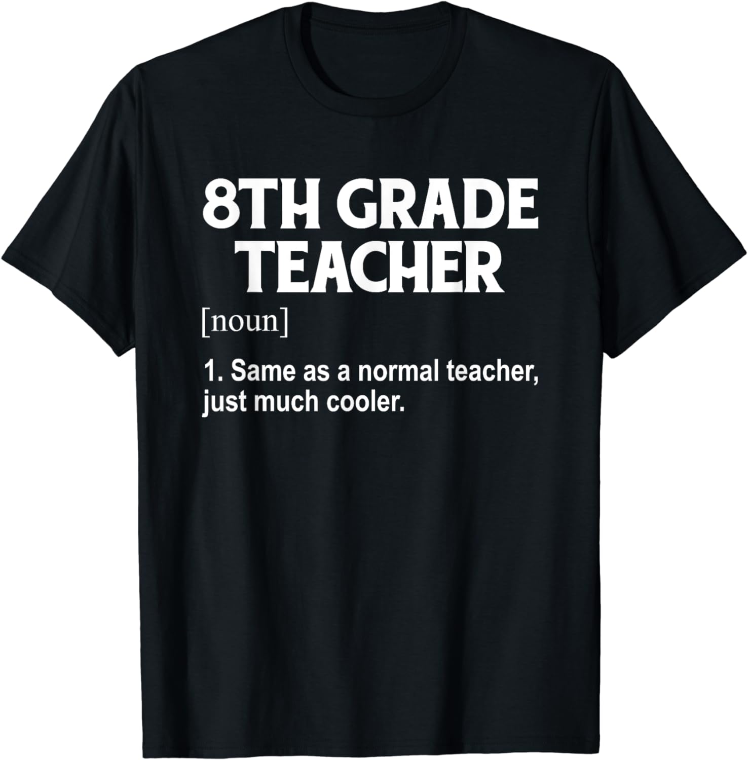 8th Grade Teacher Definition Back To School T-Shirt - Walmart.com