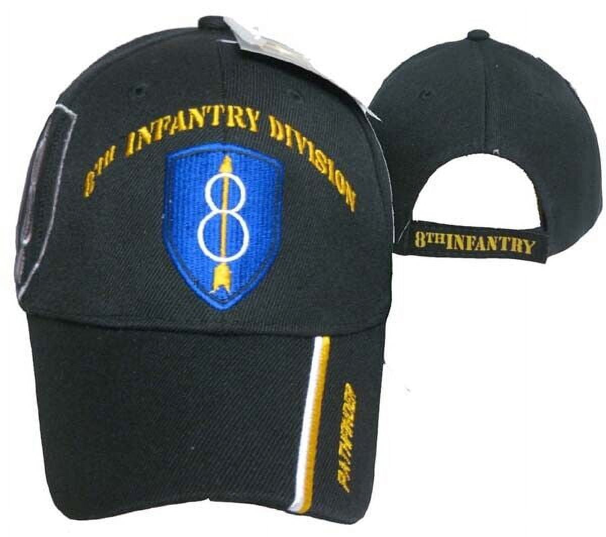 8th Infantry Division Baseball Cap Army Hat, Pathfinder Emblem for Men ...
