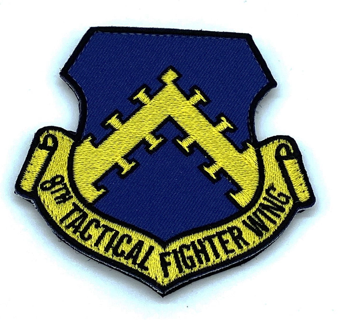 8th Tactical Fighter Wing Patch – Plastic Backing, 3.5" - Walmart.com