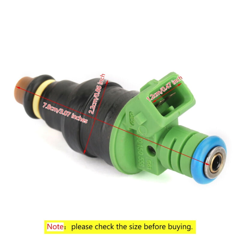 8x 440cc Fuel Injectors For GM/Mustang LT1/LS1/LS6 V8 SOHC/DOHC ...