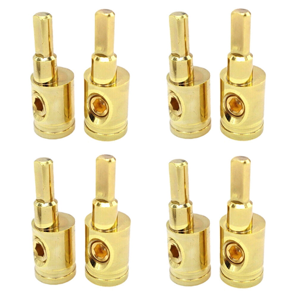 8x Car Audio Amp Input Reducer 4 Gauge to 8 Gauge Wire Reducer Power ...