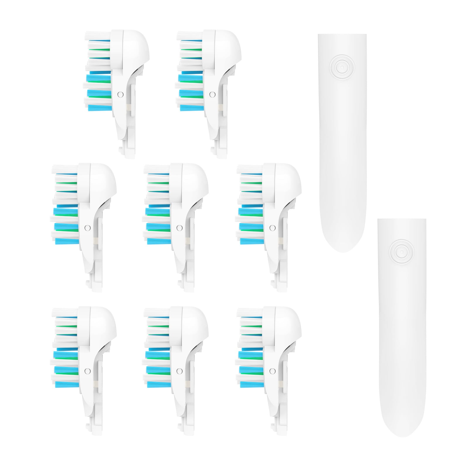 Oral-B Soft Tooth Replaceable Refills - 8x Dual Electric Toothbrush ...