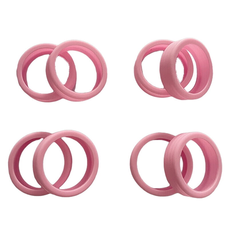 8x Luggage Caster Shoes Wheel Luggage Color Wheel Protection Cover ...