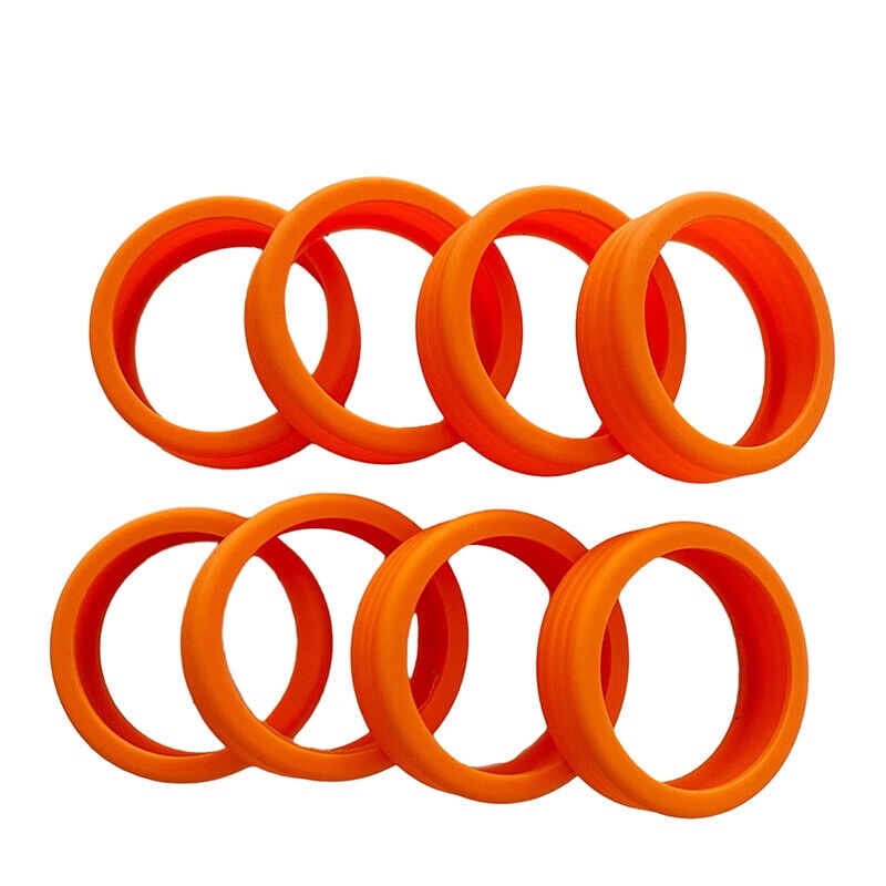 8x Luggage Caster Shoes Wheel Luggage Color Wheel Protection Cover ...