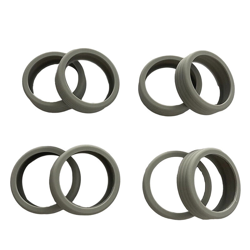 8x Luggage Caster Shoes Wheel Luggage Color Wheel Protection Cover ...