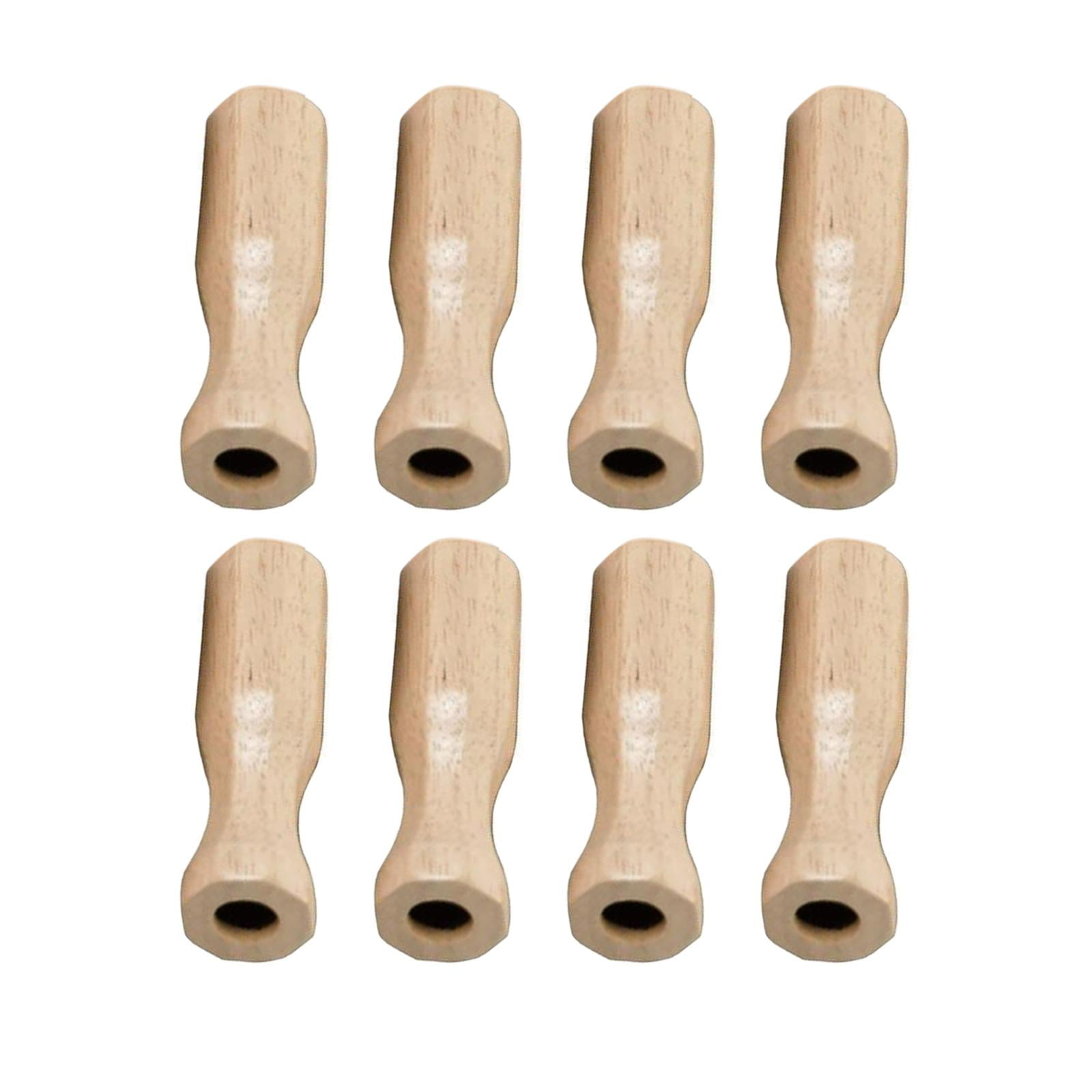 8x Soccer Table Handles Foosball Handle Grip Wooden Durable Accessory ...