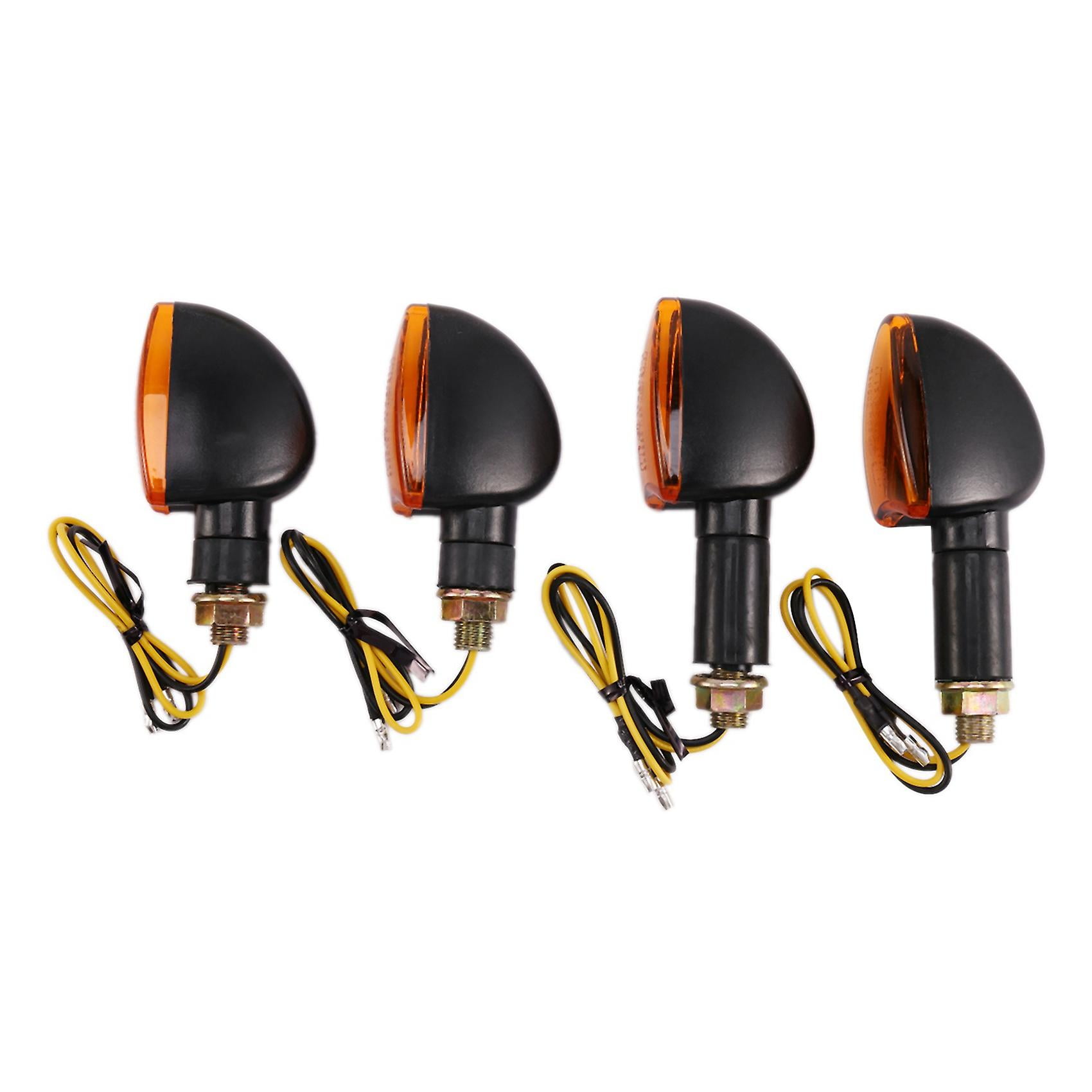 8x Universal 12v Motorcycle Turn Signal Indicator Light Front Back ...
