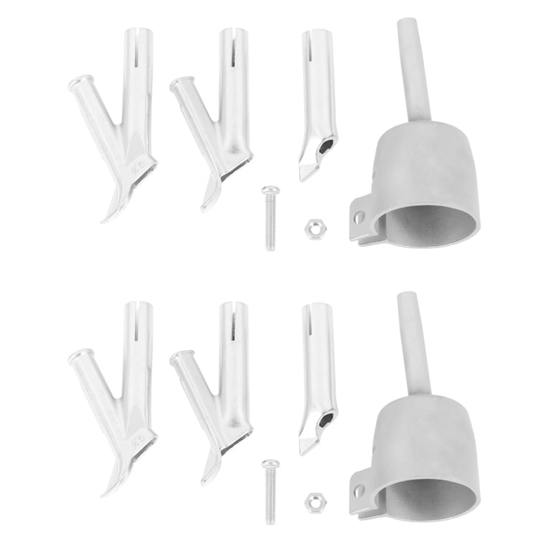 8x Welding Nozzles for Vinyl Pvc Plastic Hot Air Blower Triangle Speed ...