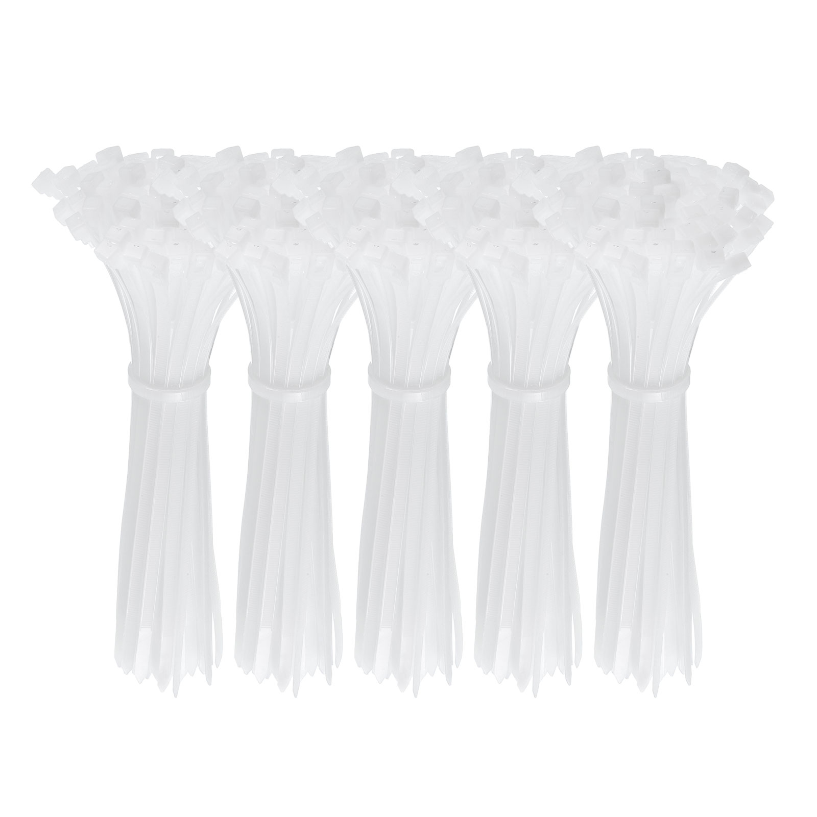 8x0.2 Inch Releasable Cable Ties Adjustable Zip Ties Removable Indoor ...