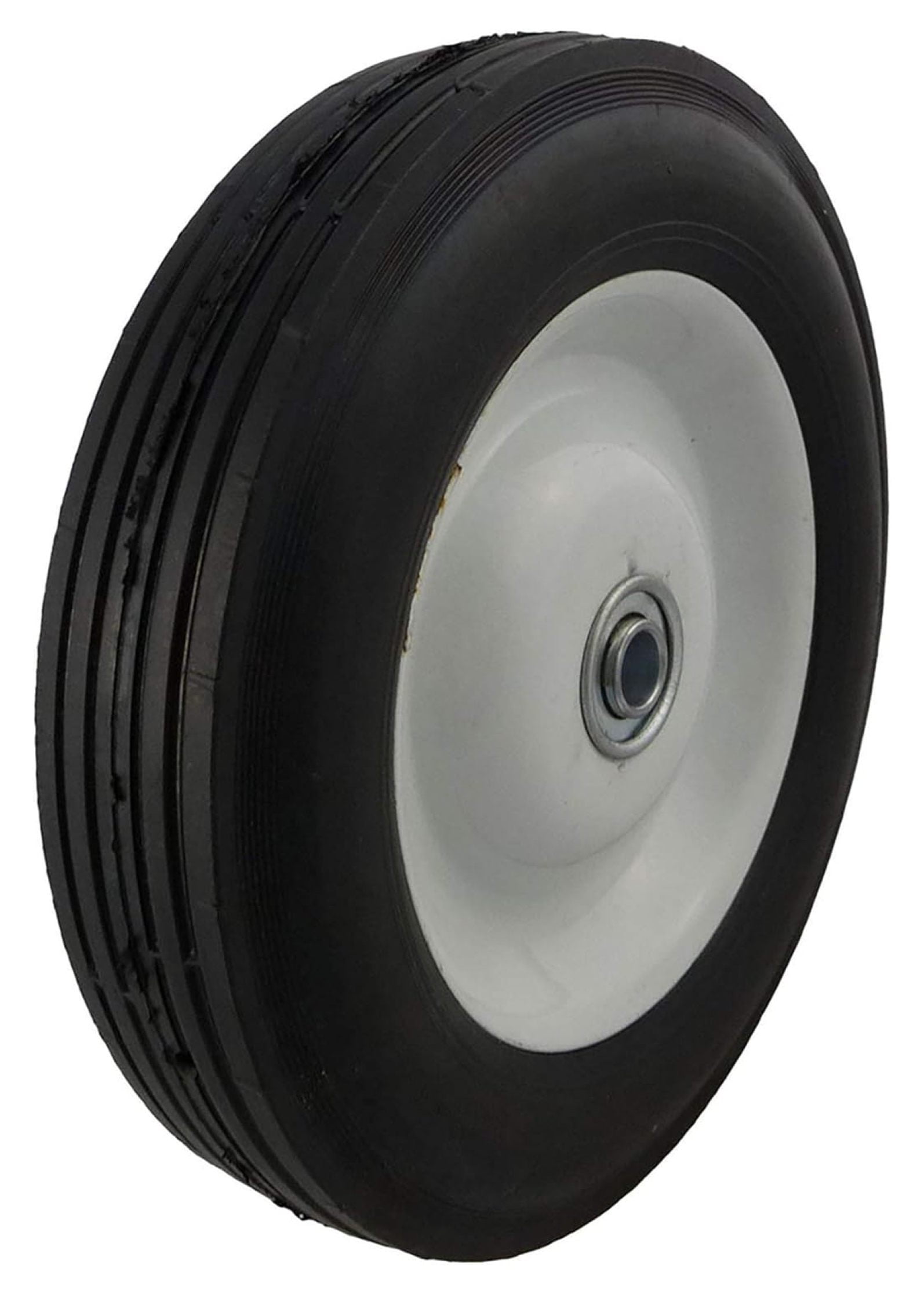8x1.75" Semi-Pneumatic Tire on Wheel with Centered Hub - Walmart.com