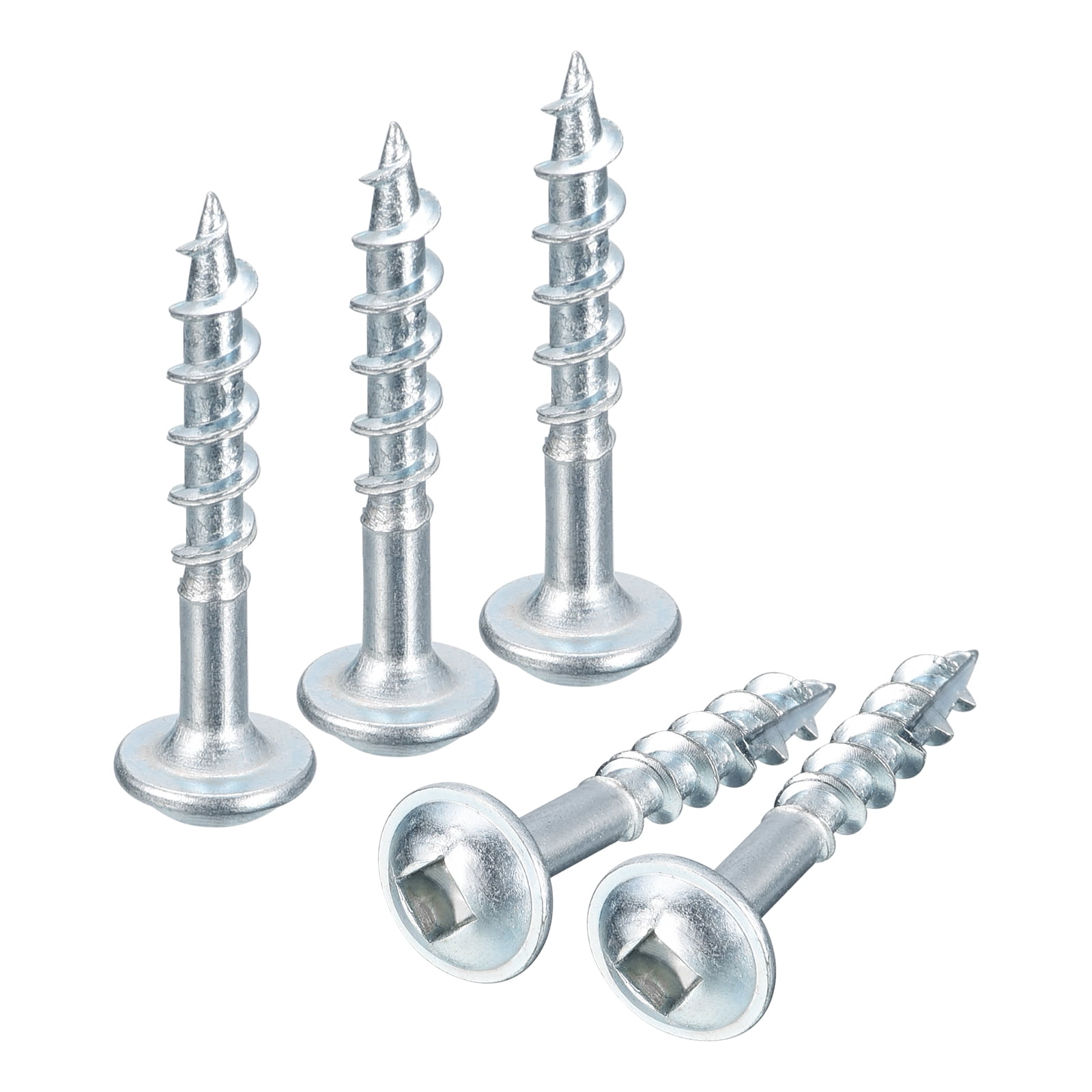 #8x1" Pocket Hole Screws, 200 pack Square Drive Self Tapping Wood ...
