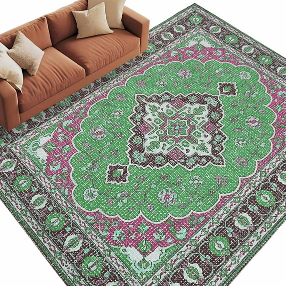 8x10 Area Rugs for Living Room, Boho Southwest Non Slip Area Rugs for ...