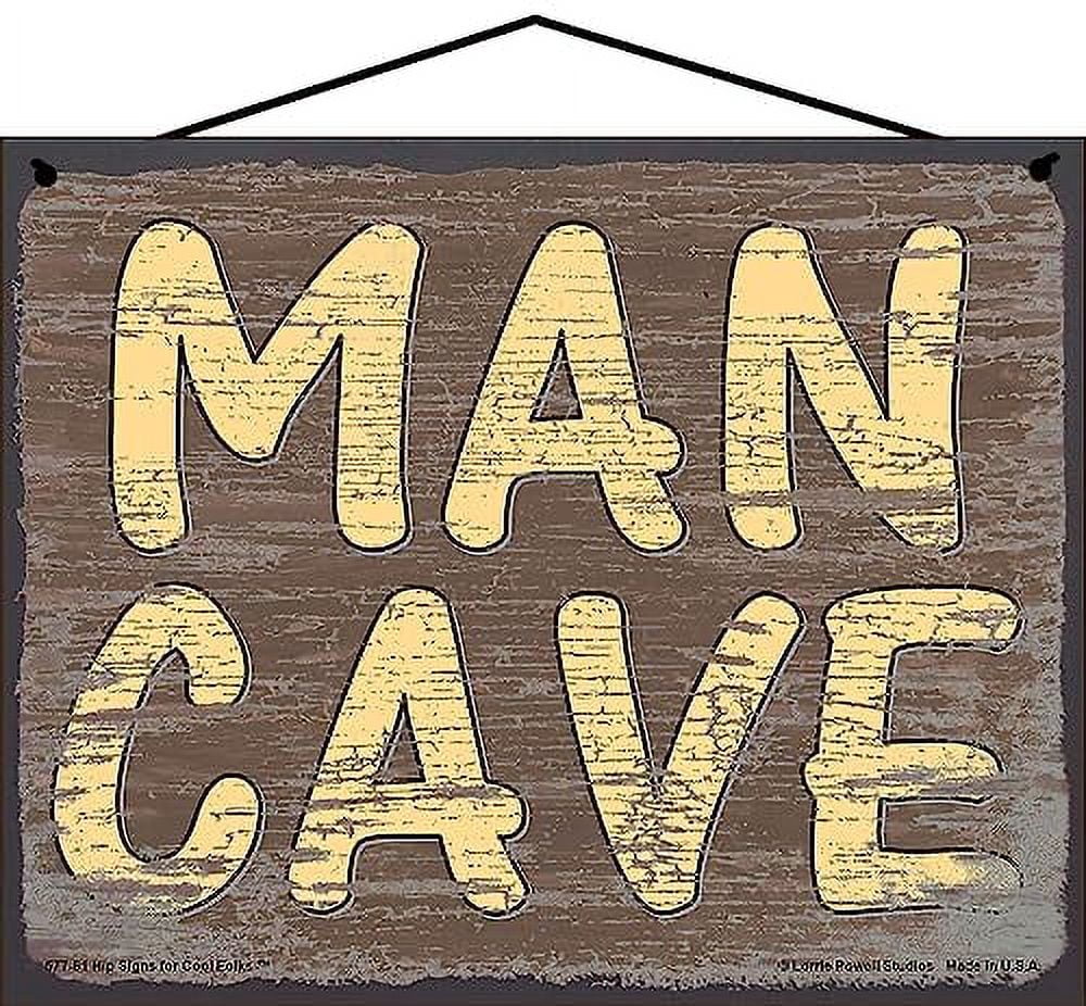 8x10 Brown Vintage Style Sign: 