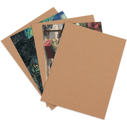 8x10 Chipboard Pads - Sturdy Kraft Fiberboard, 1050-Pack - Walmart.com