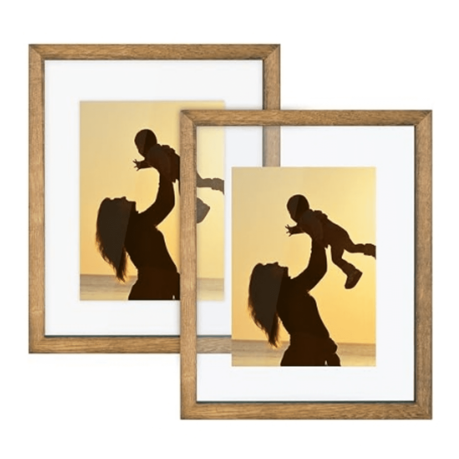 8x10 Floating Photo Picture Frame, Floating Display for 6x8, 5x7, 3.5x5 ...