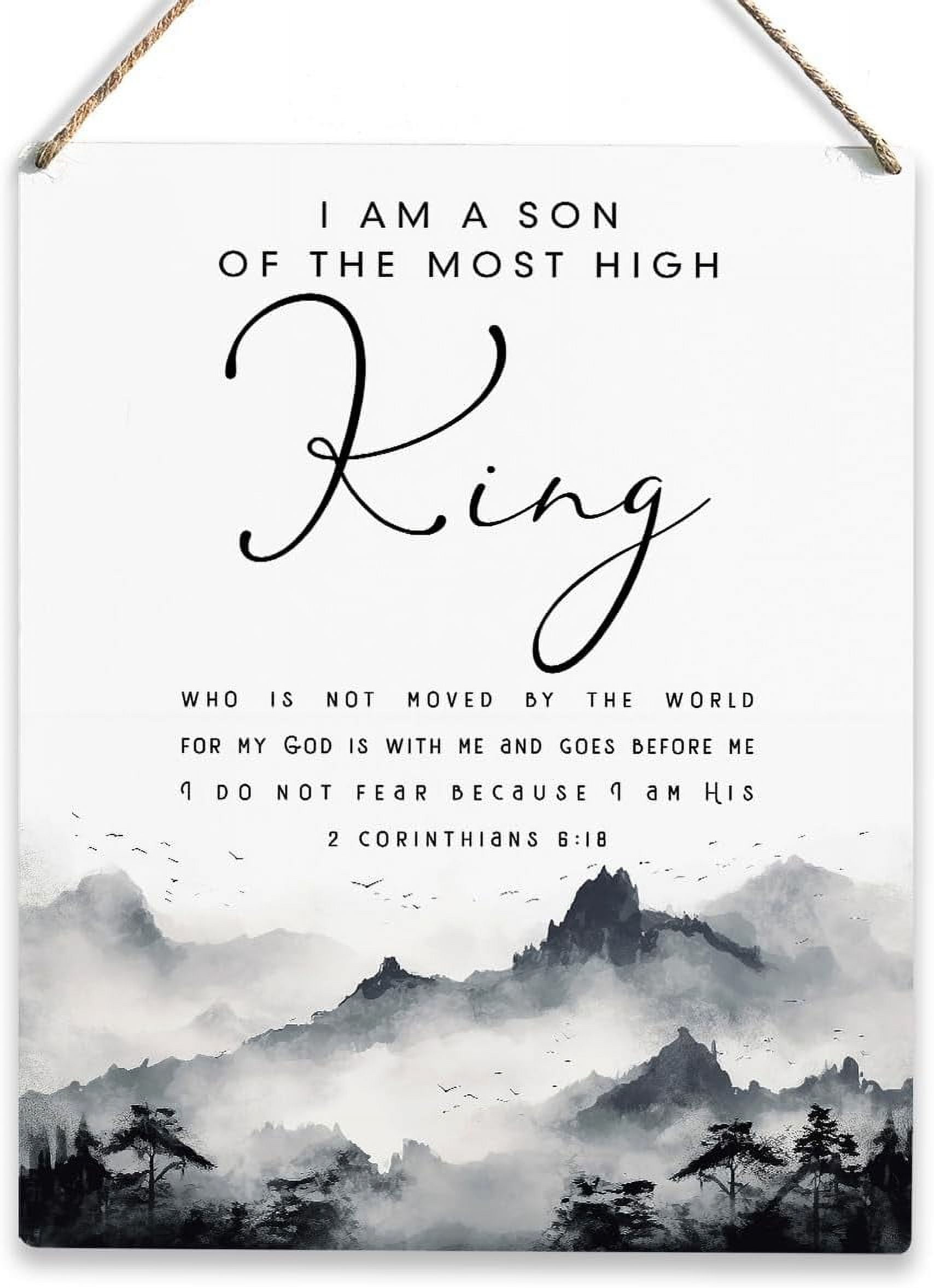 8x10 Inch Christian Inspirational Quotes Son Gifts Wall Decor ...