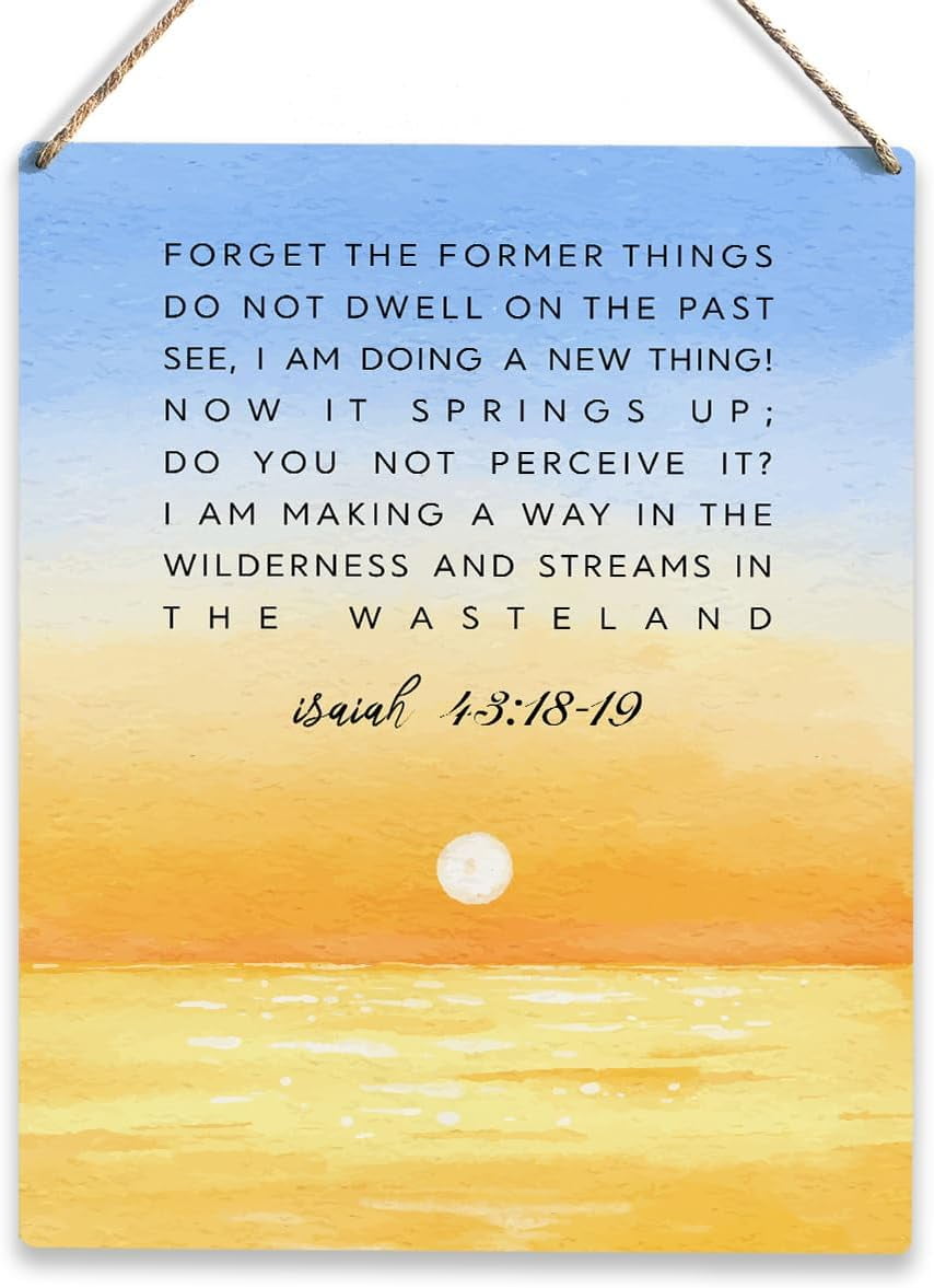 8x10 Inch Christian Inspirational Quotes Wall Art Encouraging Rustic ...