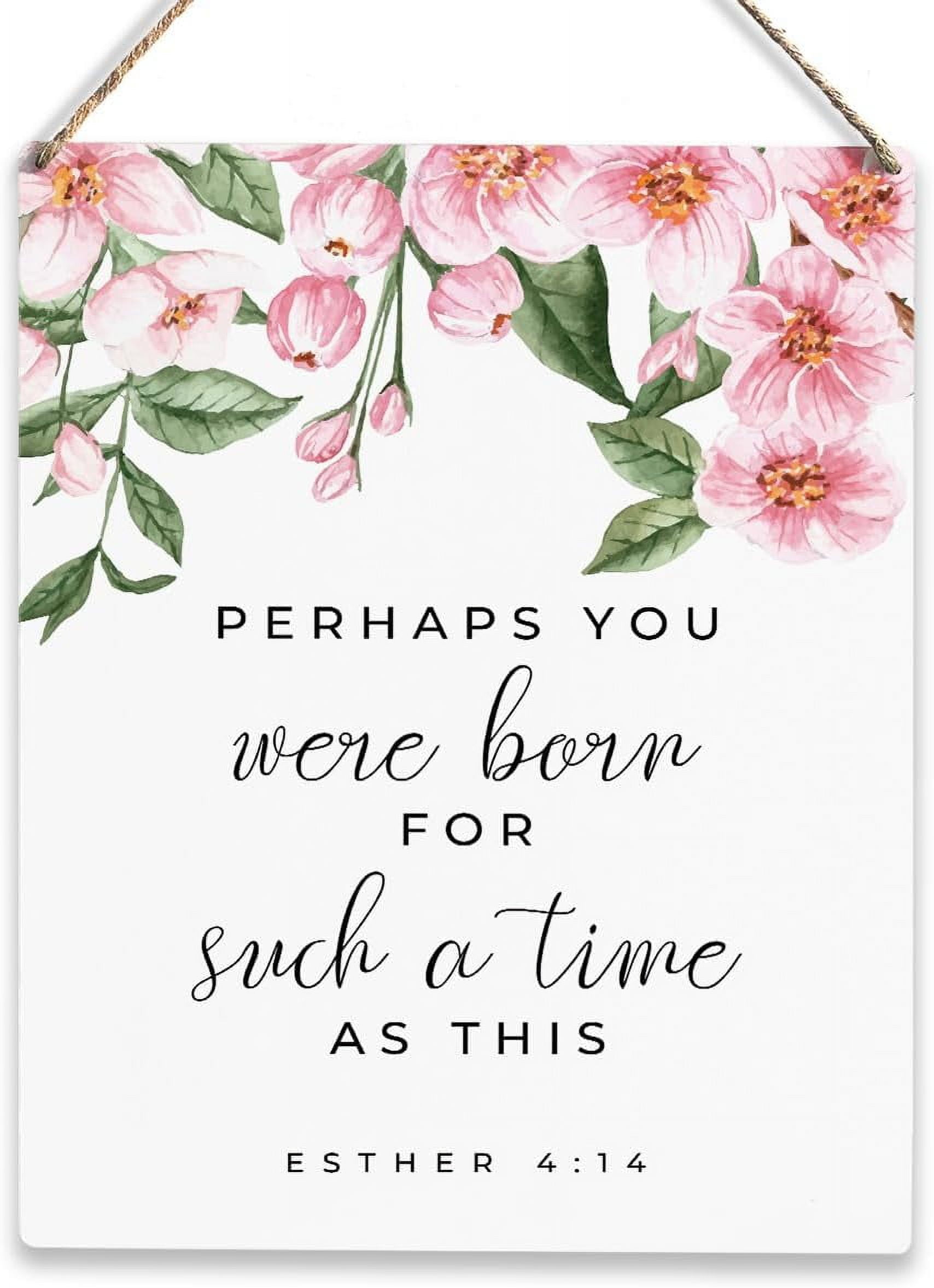 8x10 Inch Christian Inspirational Quotes Wall Art Encouraging Rustic ...