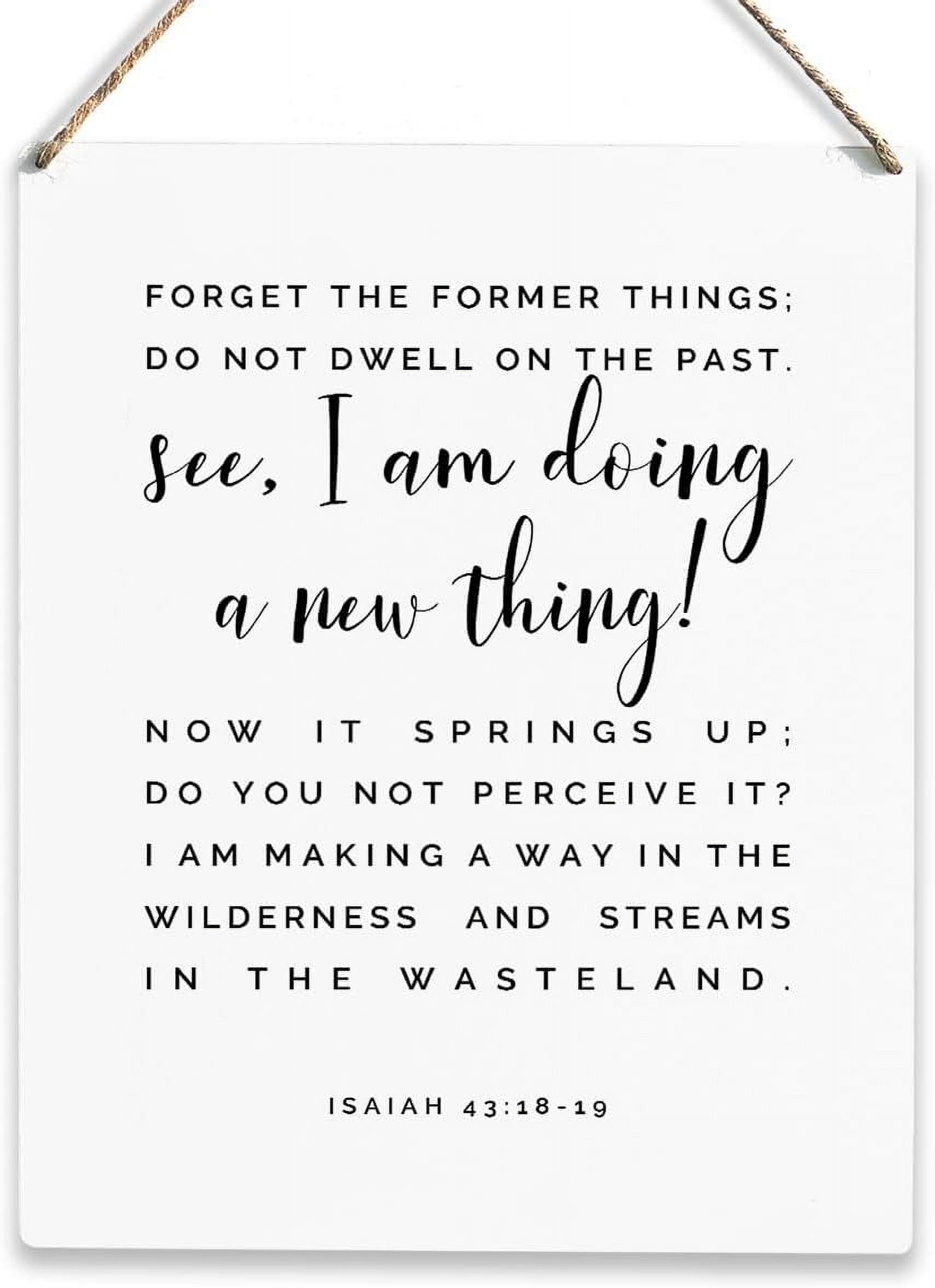 8x10 Inch Christian Inspirational Quotes Wall Art Motivation Rustic ...