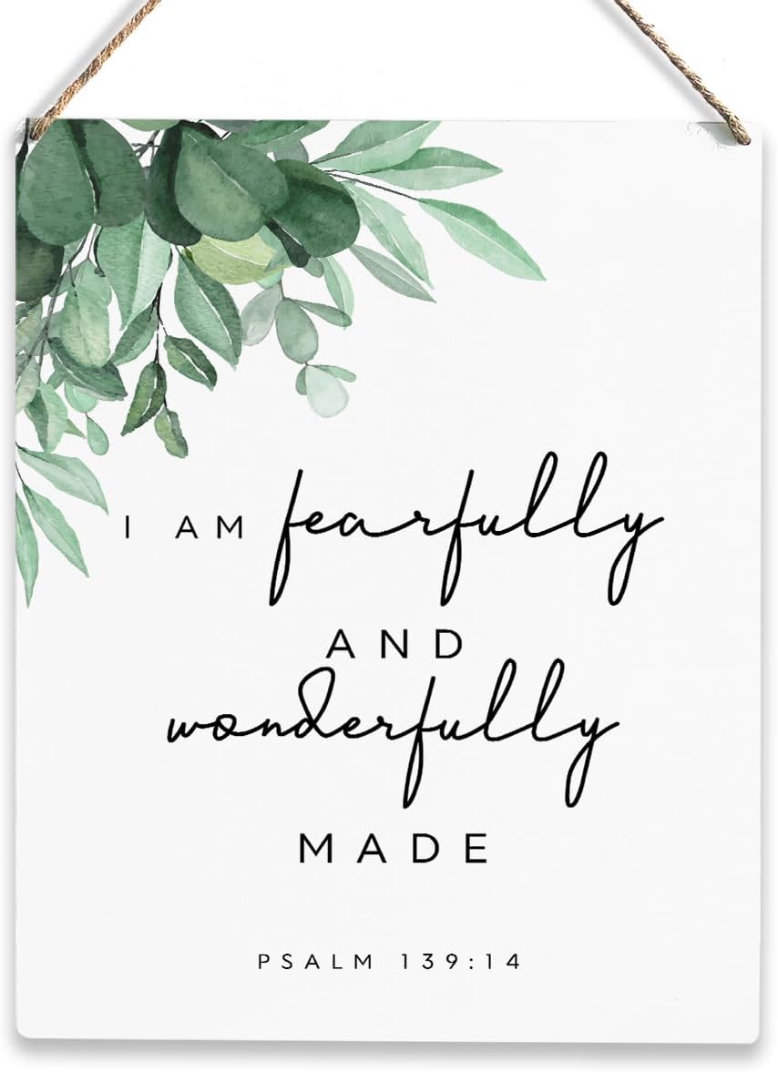 8x10 Inch Christian Inspirational Quotes Wall Decor Motivation Rustic ...