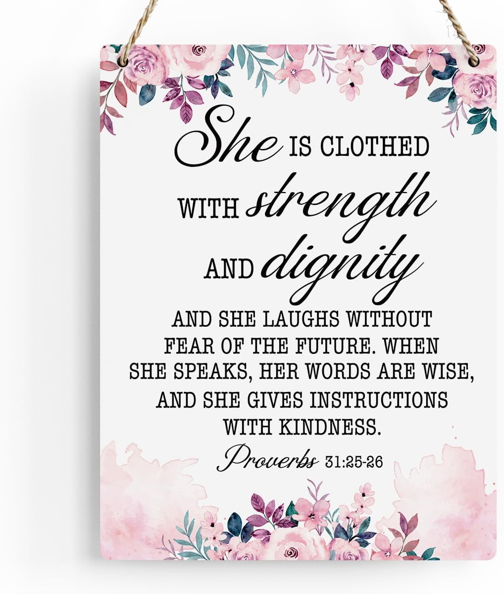 8x10 Inch Inspirational Scripture Wall Art Bible Verses Proverbs 3125 ...