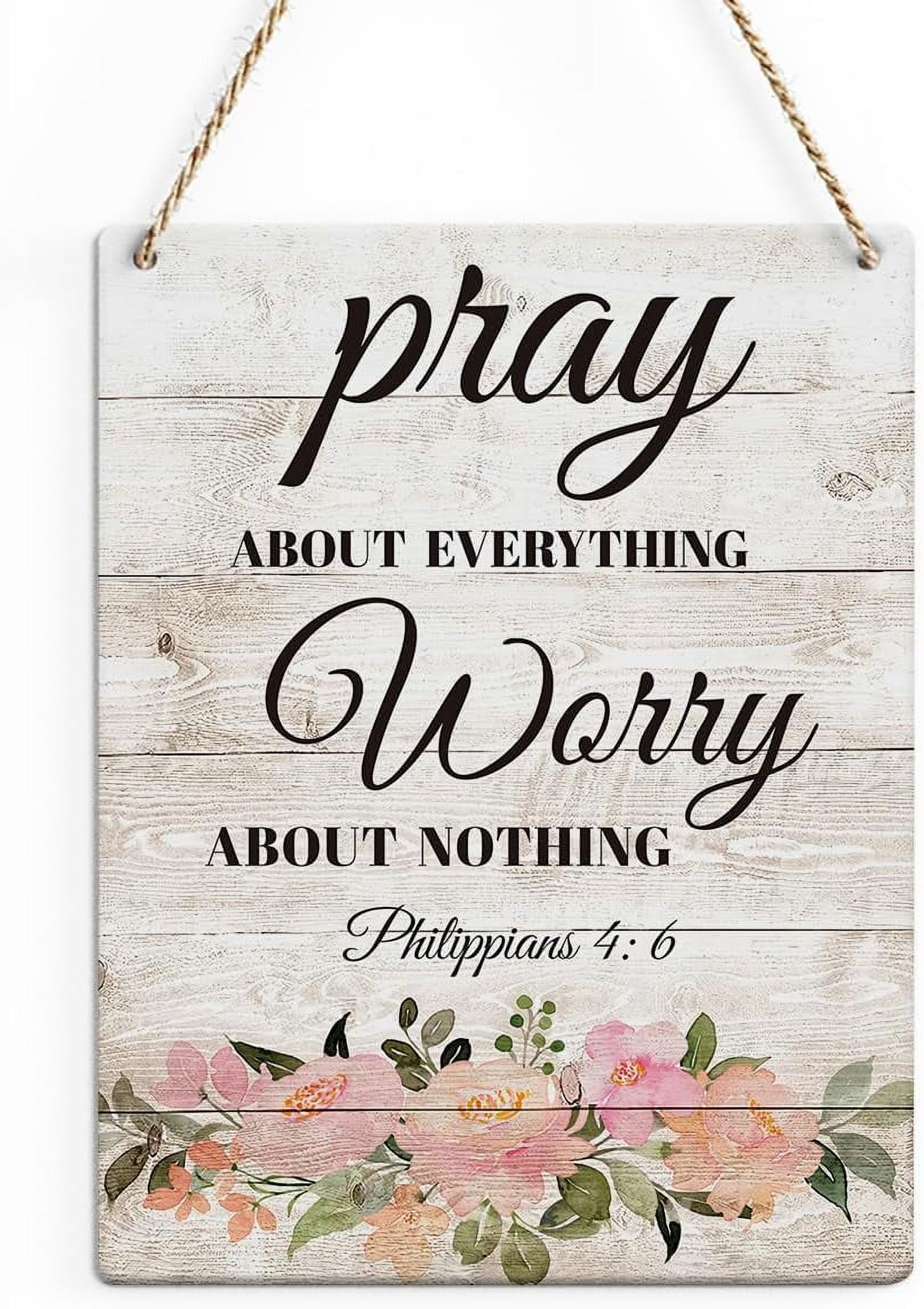 8x10 Inch Inspirational Wall Decor Religious Scripture Wall Art Bible ...