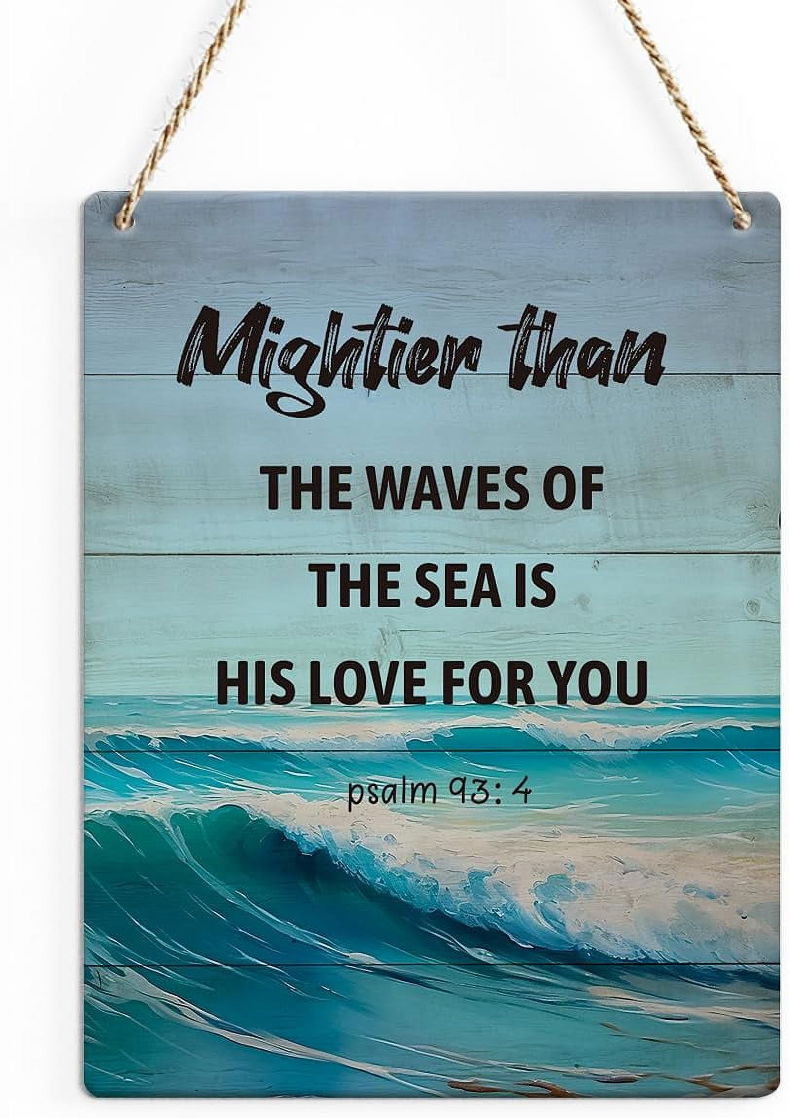 8x10 Inch Motivational Christian Wall Decor Scripture Wall Art ...