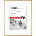 8x10 Metal Picture Frame With Rope-Style Detailing and Shatter ...