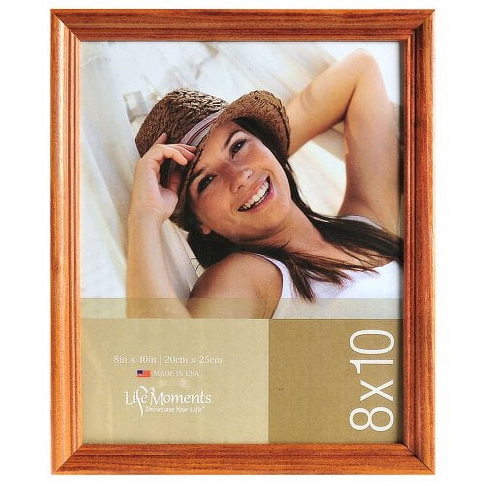 8x10 Natural Wood Desk Photo Frame - Walmart Business Supplies
