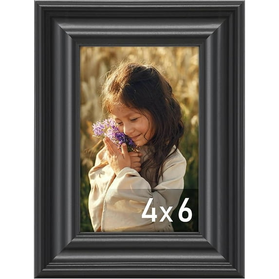 8x10 Photo Frame, Retro Wood Texture Frame with PS Front for Vertical ...