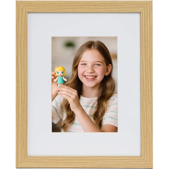 8x10 Picture Frame, Photo Frame Display 5x7 Pictures with Mat or 8x10 ...