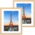 8x10 Picture Frame Set of 2, Photo Frame with HD Plexiglass, Display ...