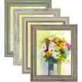 8x10 Picture Frame Set of 4, Rustic Farmhouse Picture Frames for Table ...