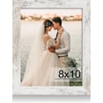 8x10 Picture Frame with HD Tempered Glass, Wood Photo Frames for ...