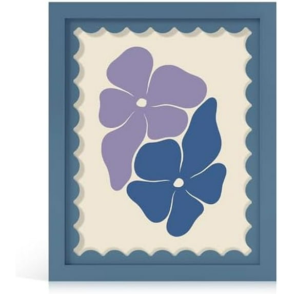 8x10 Picture Frame with Real Glass, Wooden cute 8 x 10 Photo Frame with ...