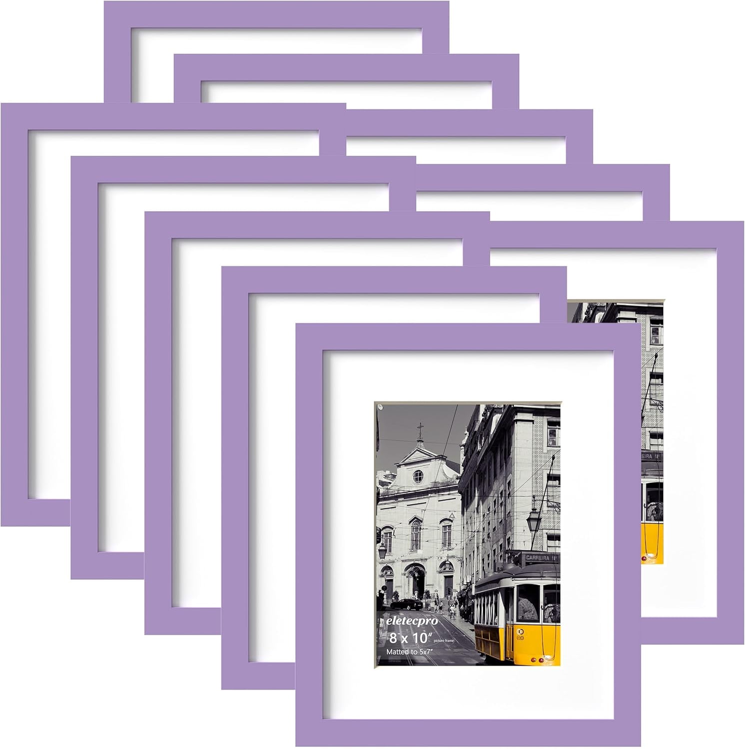 8x10 Picture Frames Set of 10, Picture Frame Collage Wall Decor Display ...