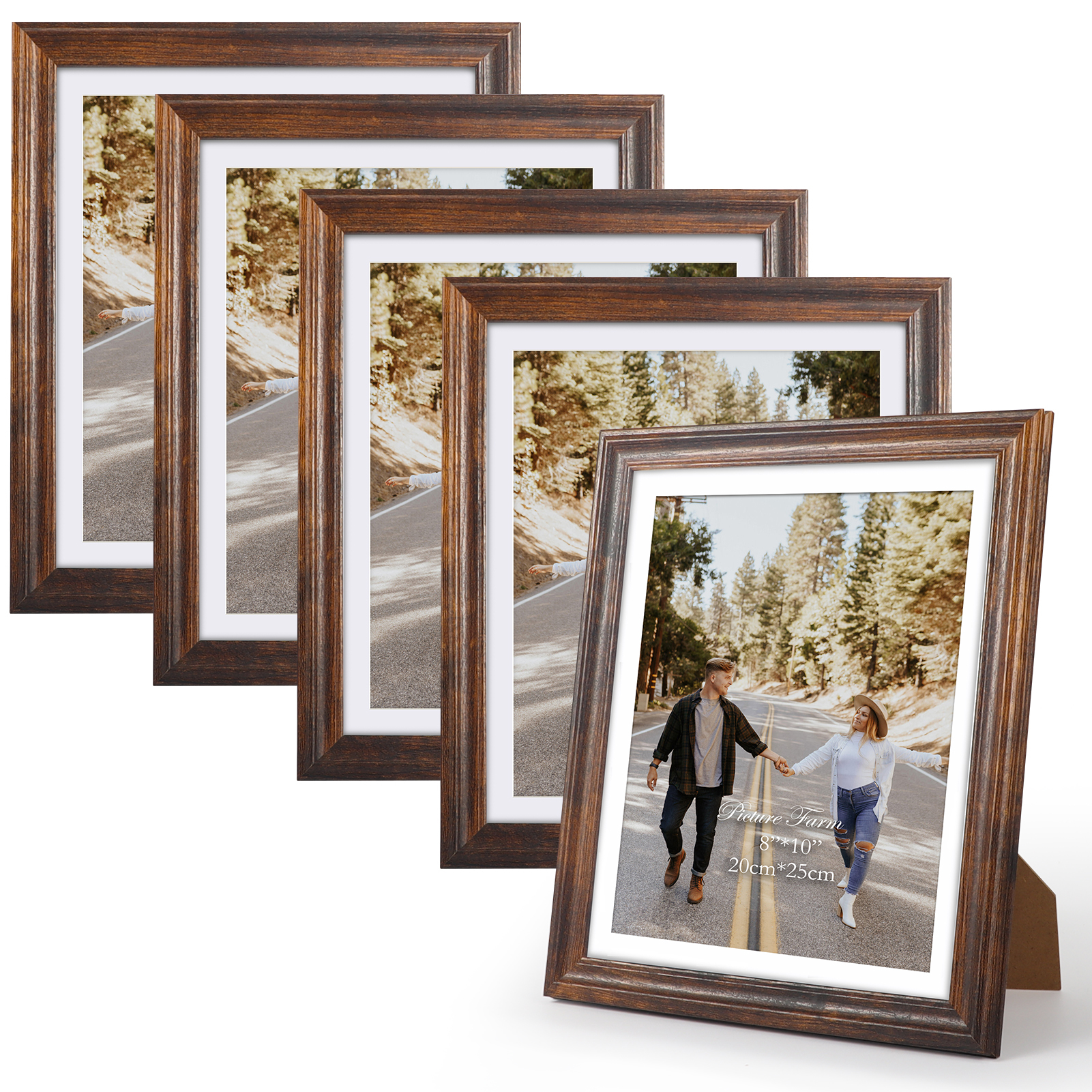 Mainstays Sierra Brown 8x10 Picture Frame - Walmart.com